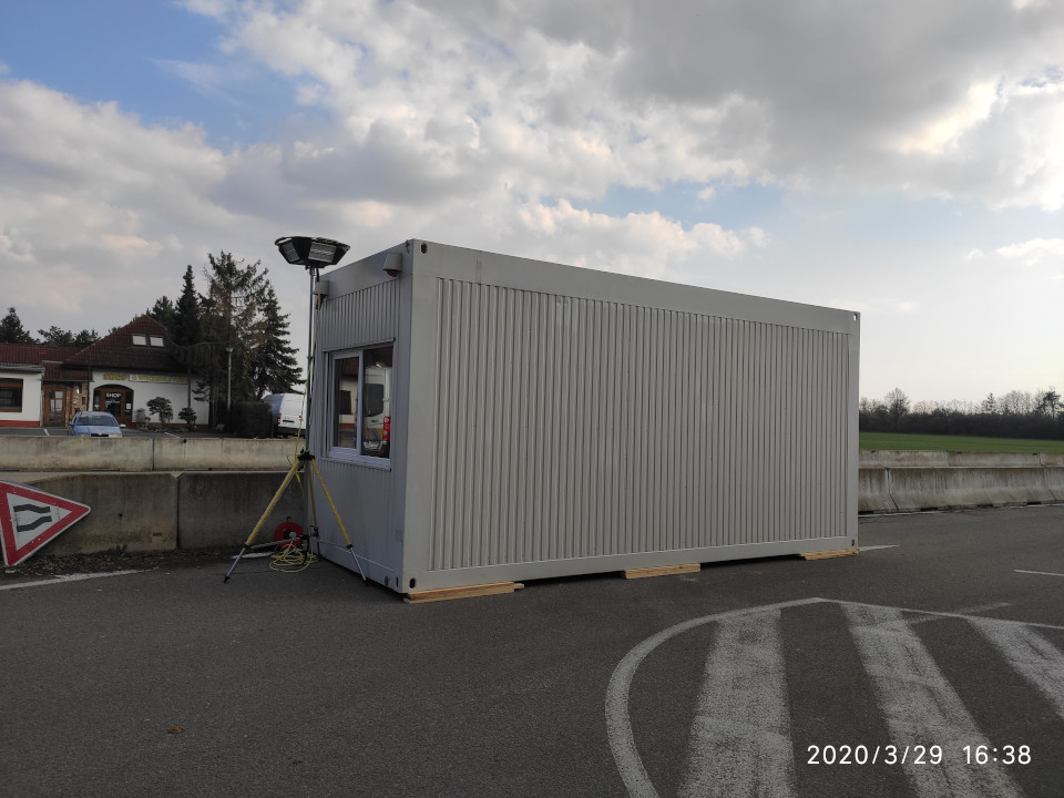 Warex containers help at the borders