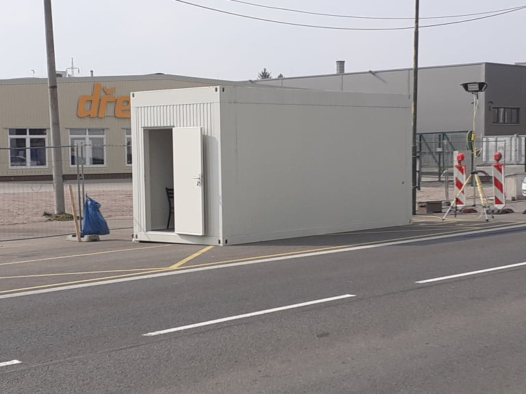 Warex containers help at the borders